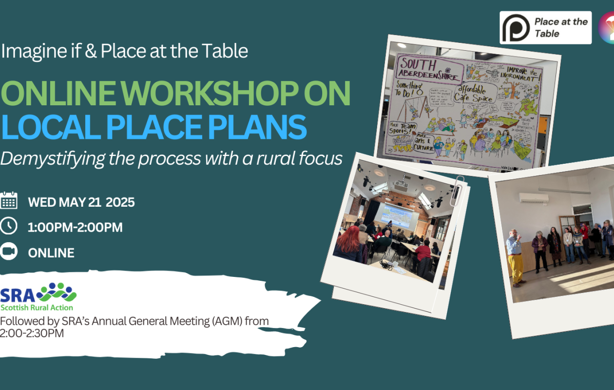 Online Workshop on Local Place Plans | Scottish Rural Action